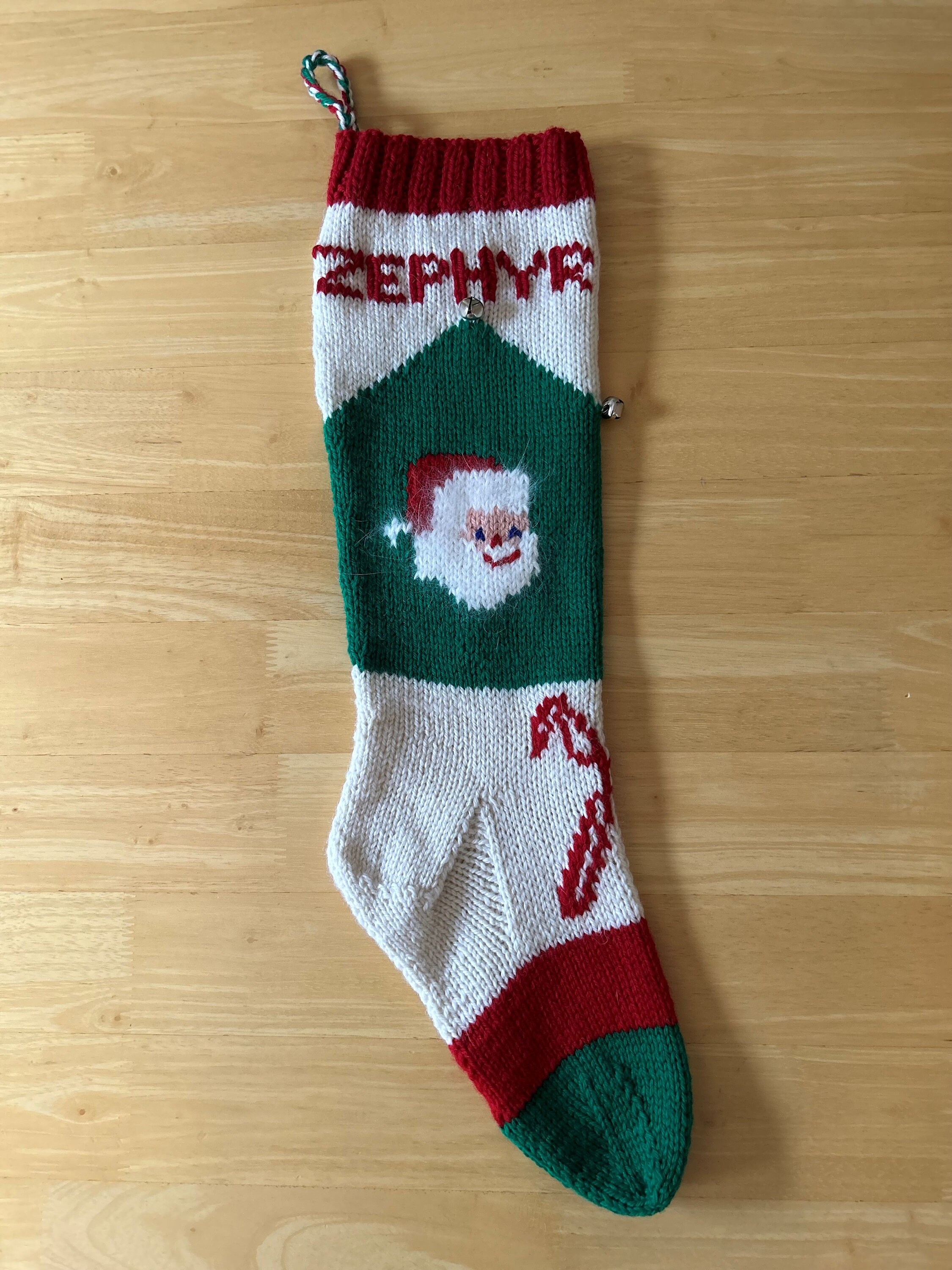 Pattern Santa Face With Candy Canes - Etsy