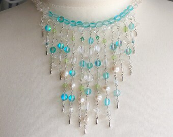 Waterfall Necklace | Etsy