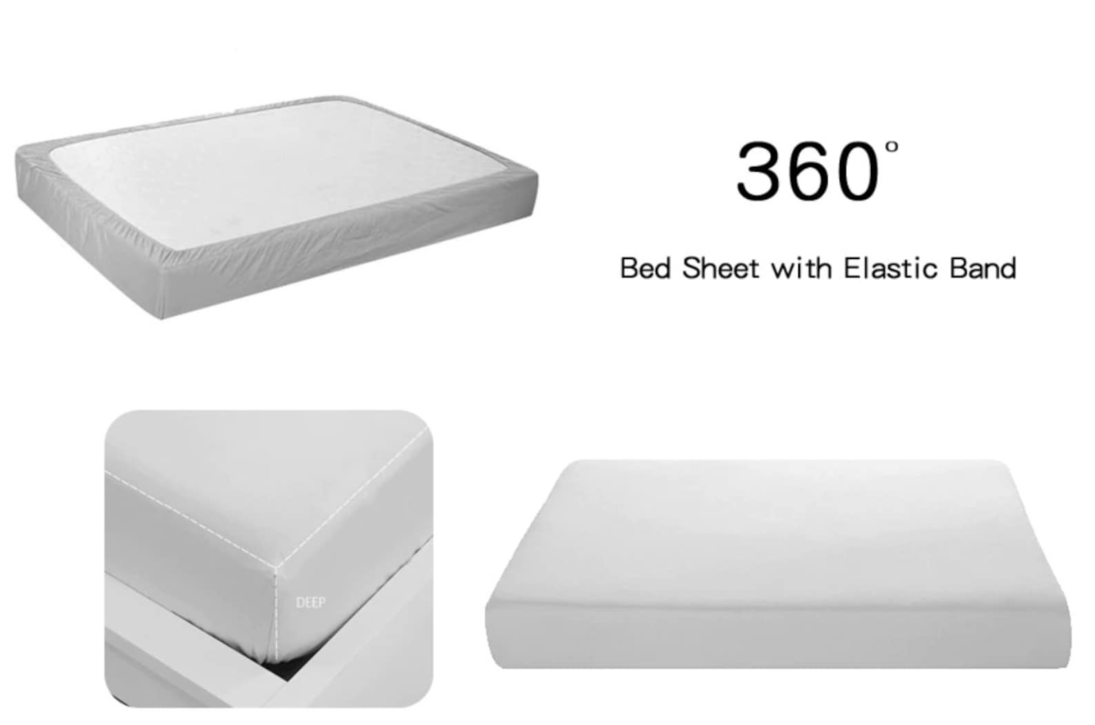 Custom Fitted Sheet With Your Image or Text - Etsy
