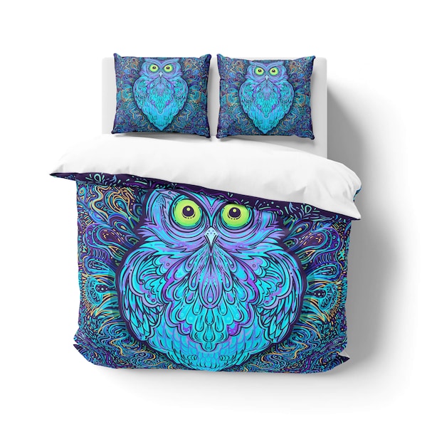 Owl Bedding Set - Etsy