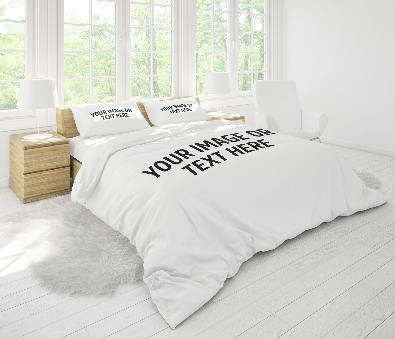 Custom Design Image Comforter Bedding Set - Etsy