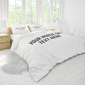 Custom Design Image Comforter Bedding Set - Etsy