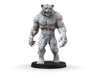 28mm Werebear - Etsy