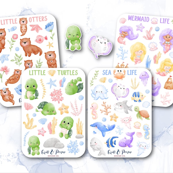 Sea Otter Sticker - Etsy