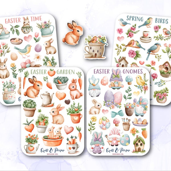 Spring Stickers - Etsy