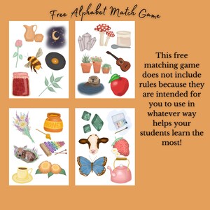 Large Individual Alphabet Classroom Posters - Digital Printables - Etsy