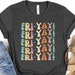 Friyay Teacher Shirt, Fri-yay TGIF Teacher Tee for Women, Friday ...