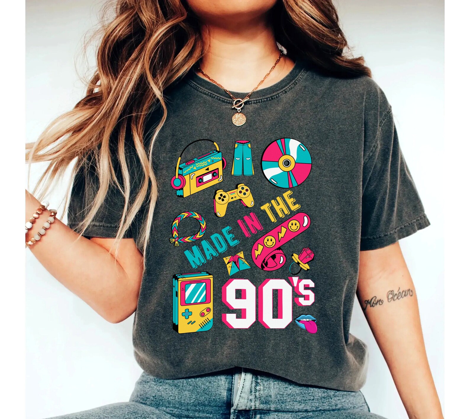 90s T-shirt Made in the 90s Shirt 90s Costume Clothing T - Etsy