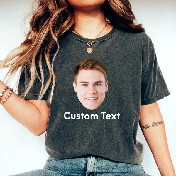 Custom Face Shirt - Etsy