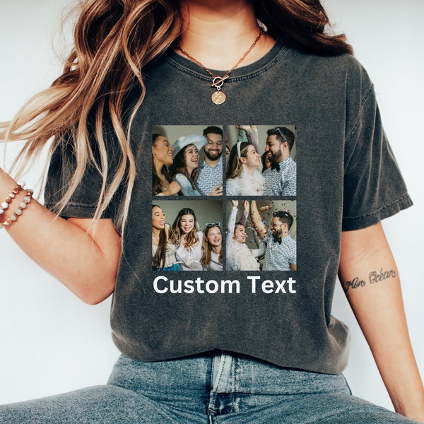 Custom Photo T Shirt - Etsy