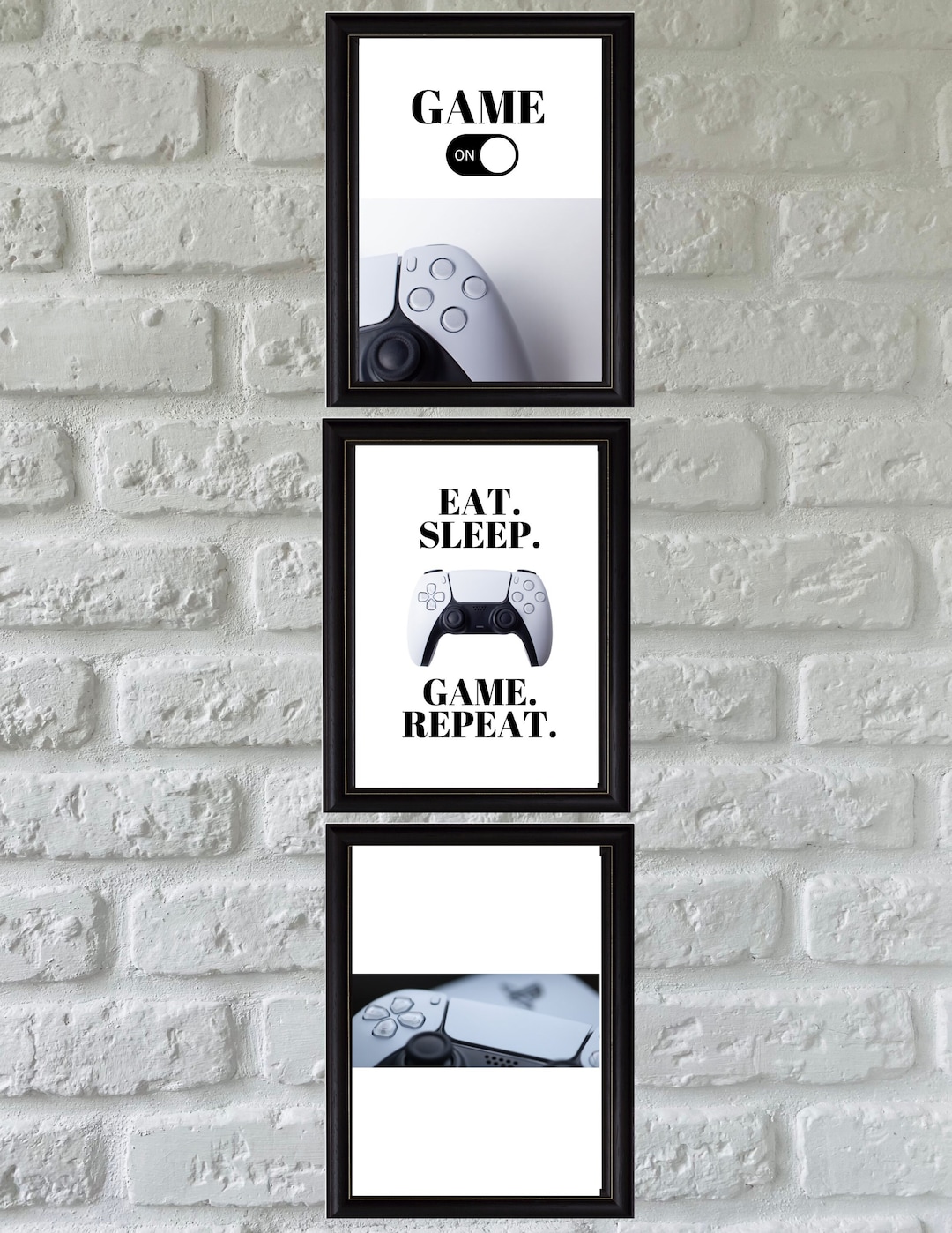 Game Controller PS5 Wall Art Decor set of 3 Printable - Etsy