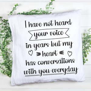 Missing You SVG, Memorial Quote, Loss of Loved One, Always in My Heart ...
