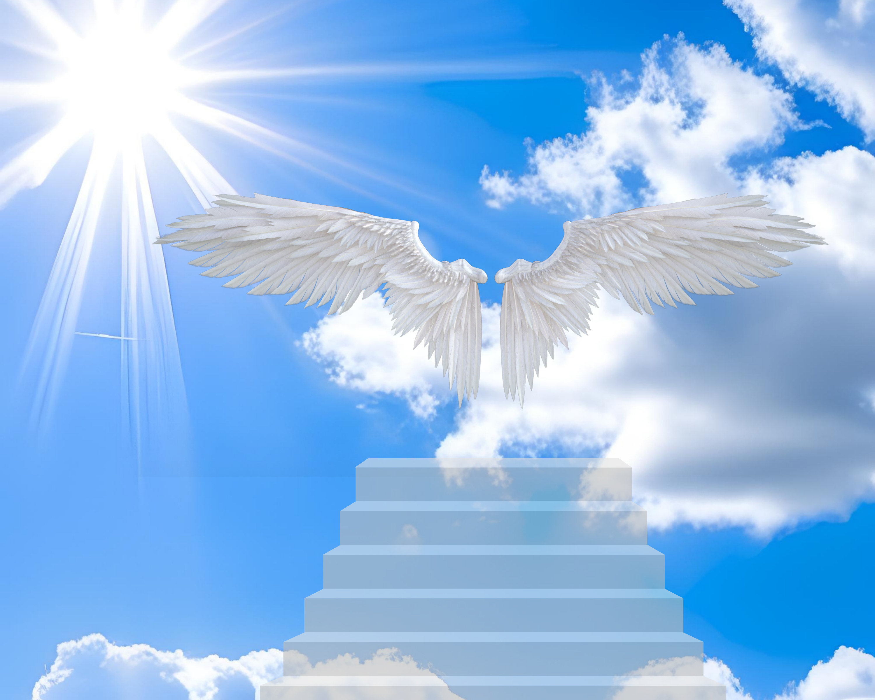 Gates Of Heaven With Angels