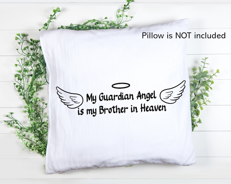 Guardian Angel Brother SVG in Heaven Loss of Parent Angel - Etsy