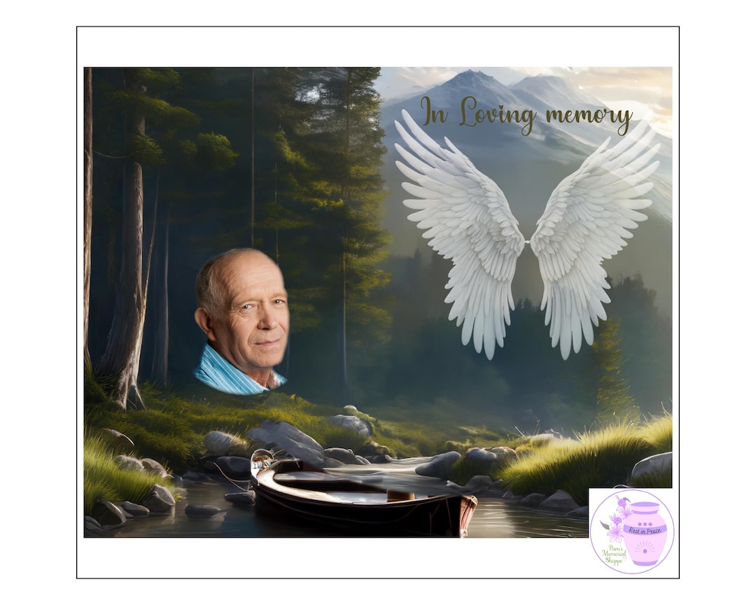 Outdoor and Fishing Memorial Gift PNG, in Loving Memory, Never ...