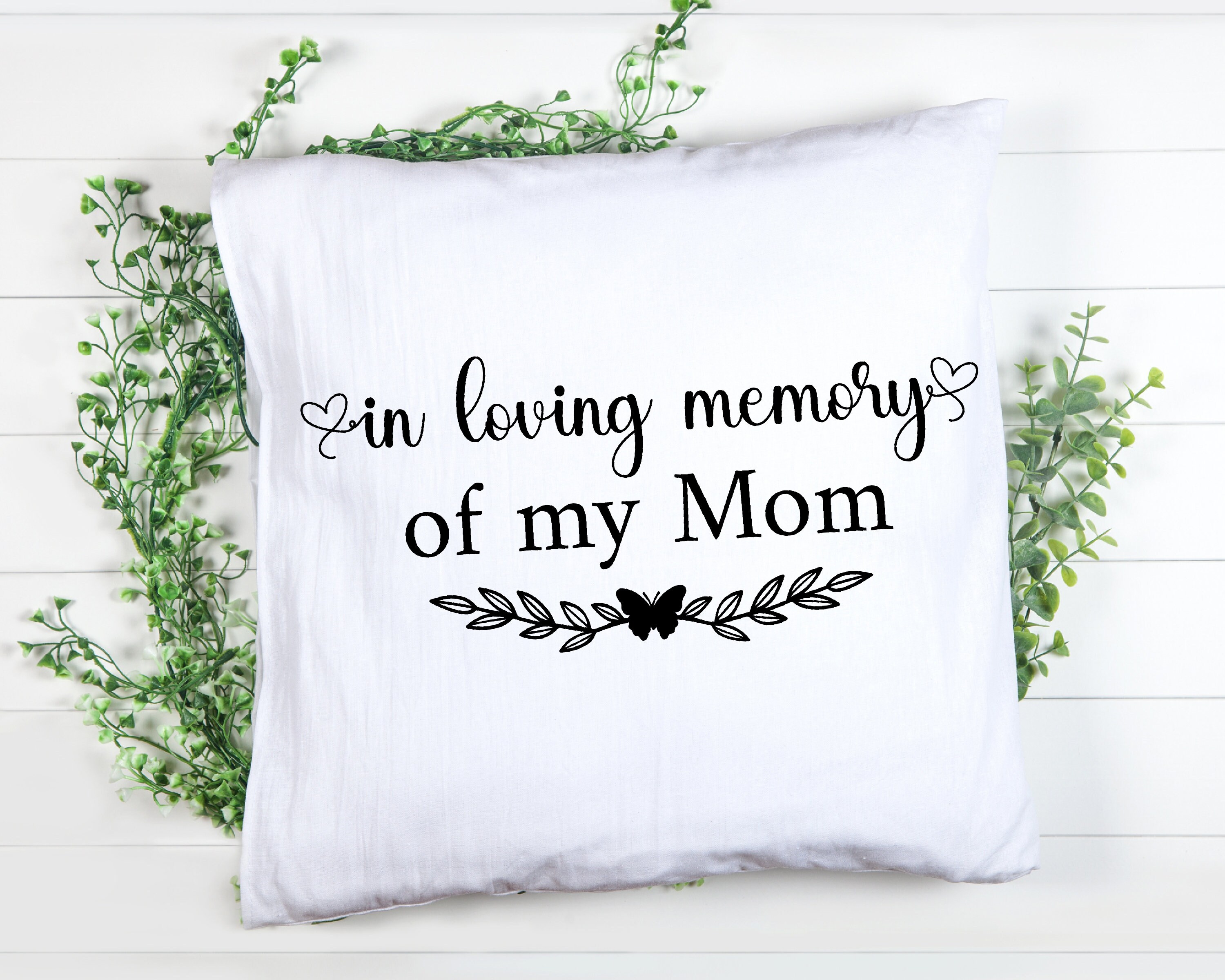 In Loving Memory of Mom SVG, Loss of Mother, Memorial Saying, Rest in ...