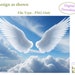 In Loving Memory Memorial Background With Serene Angel Wings PNG, Blue ...