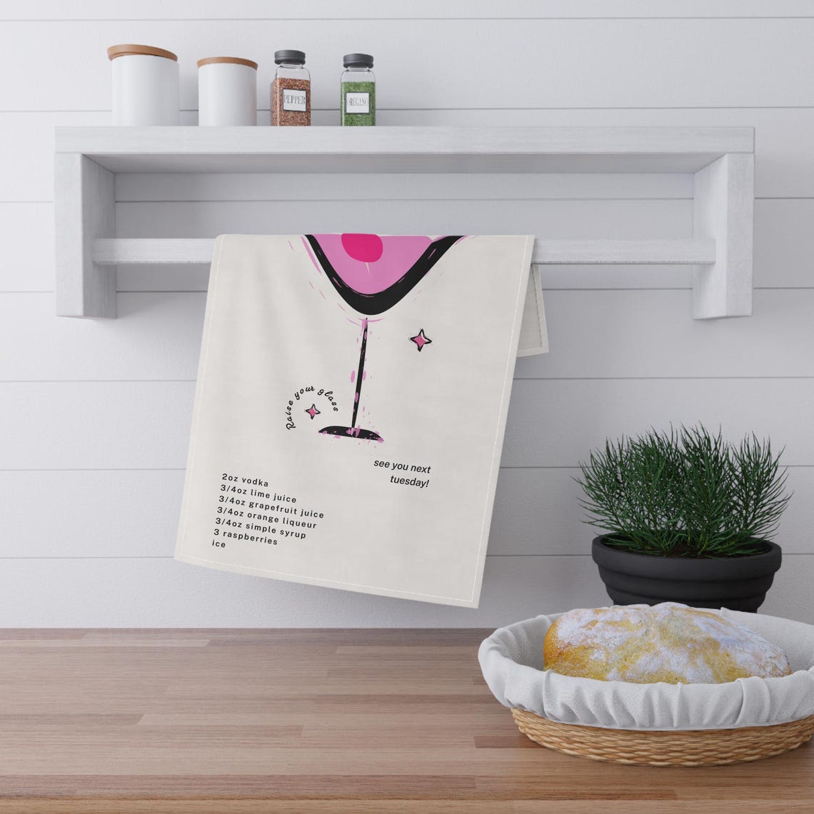 Pumptini Recipe Kitchen Towel Vanderpump Rules Gift - Etsy