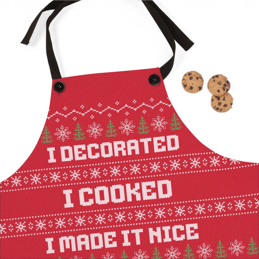 I Decorated I Cooked I Made It Nice RHONY Dorinda Medley Apron Real ...