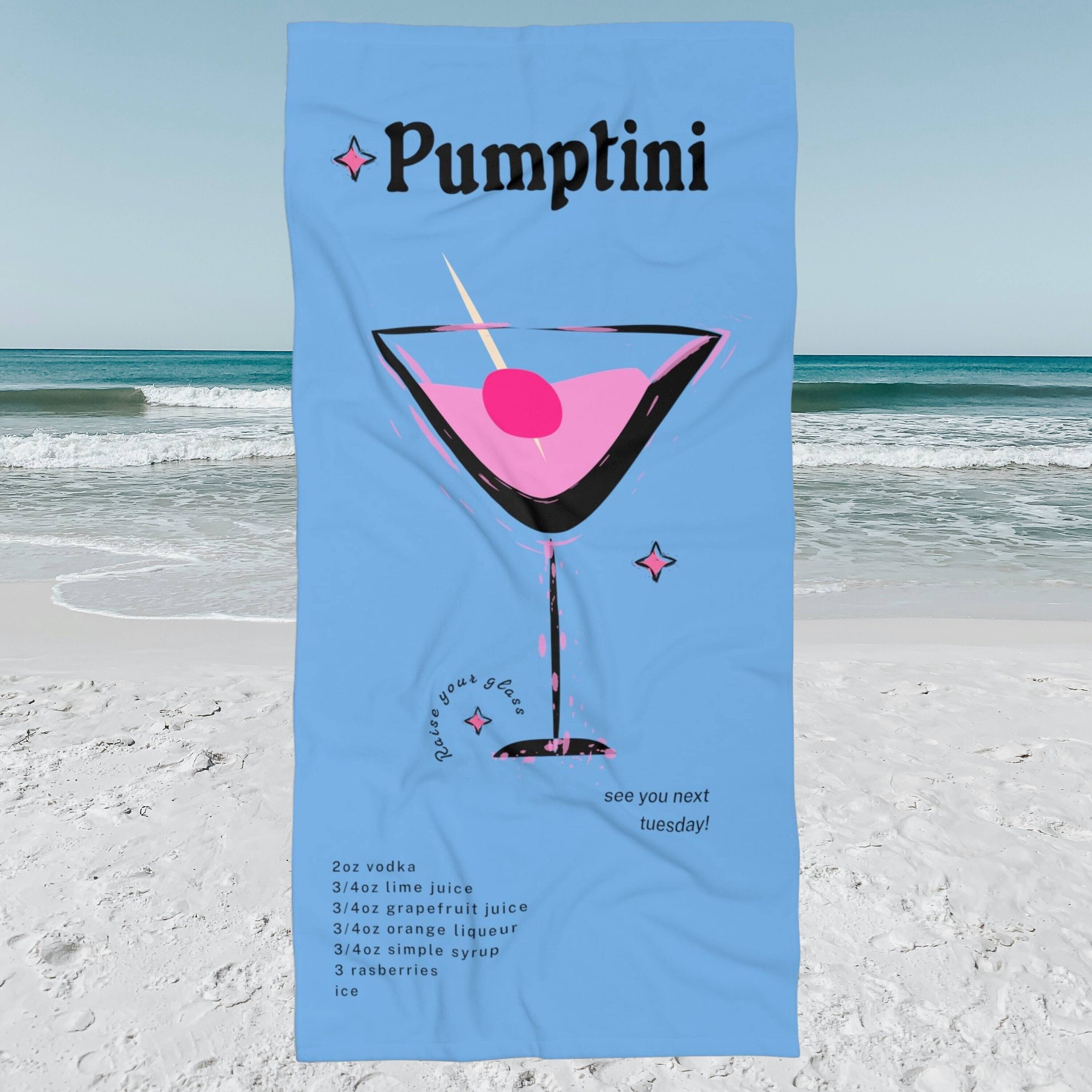 Pumptini Recipe Beach Towel Vanderpump Rules Gift - Etsy