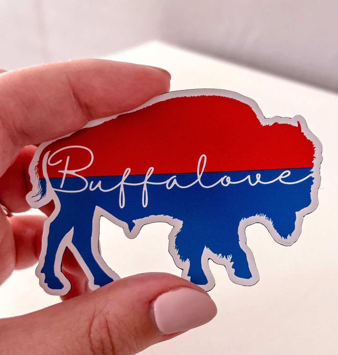 Buffalove MAGNET | Buffalo Stickers, Waterproof Stickers, Buffalove ...