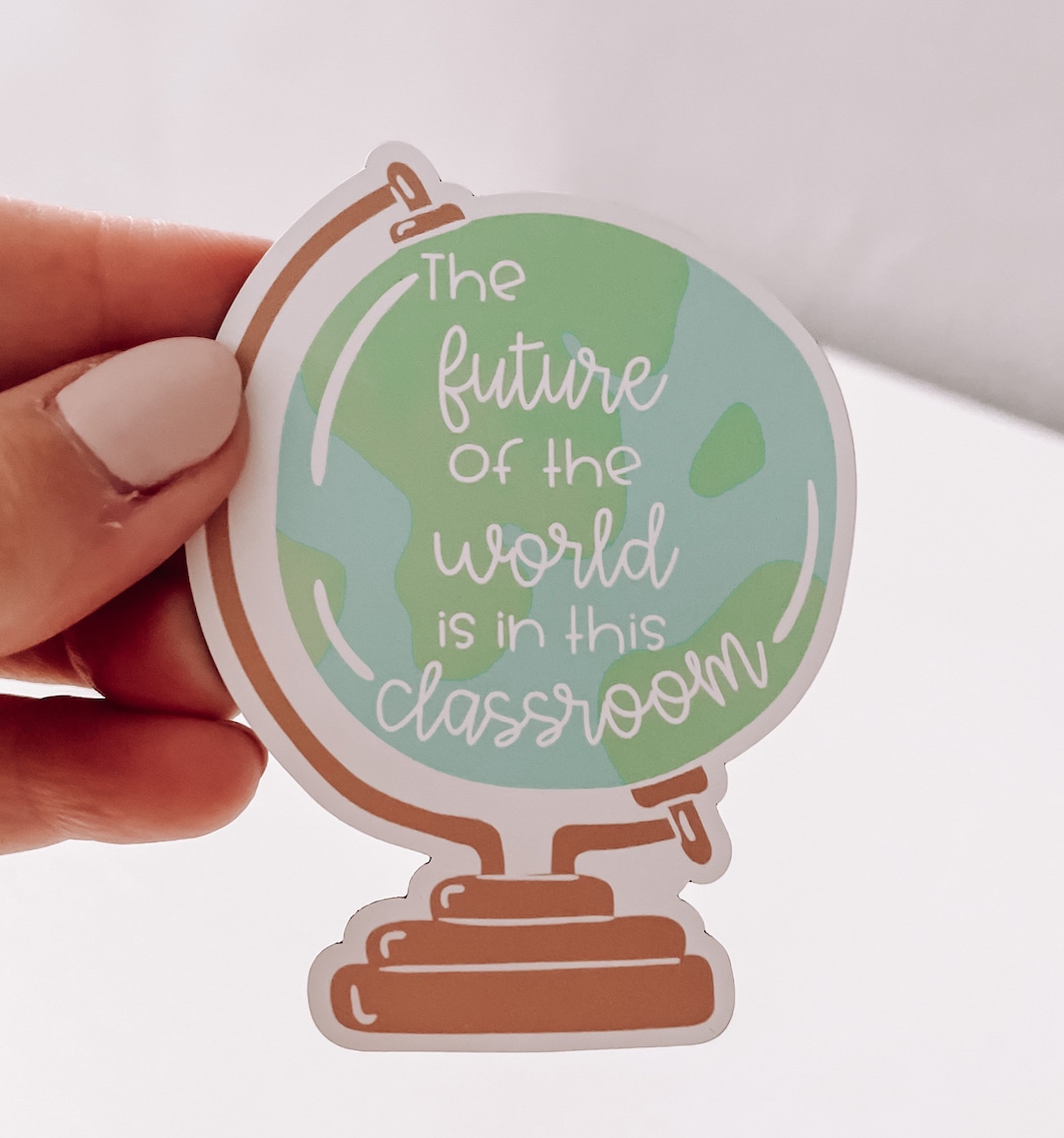 Future of the World STICKER/MAGNET - Teacher Magnet, Fridge Magnets ...