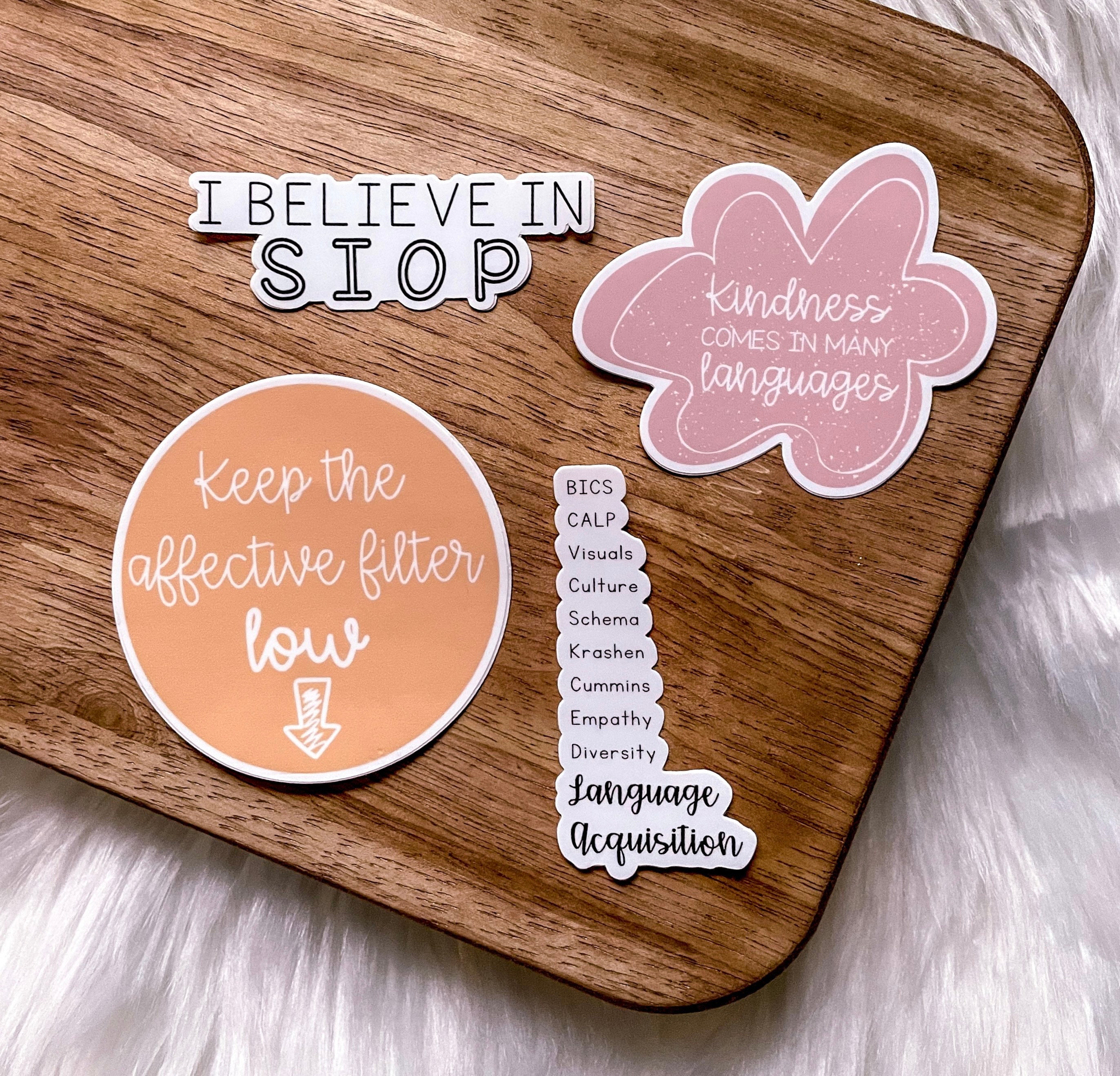 ESL Teacher PACK Waterproof Sticker, Teacher Sticker, Teacher Magnet ...