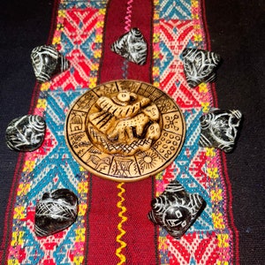 Peruvian Andean Incas' Calendar With Andean Trilogy in High Relief ...