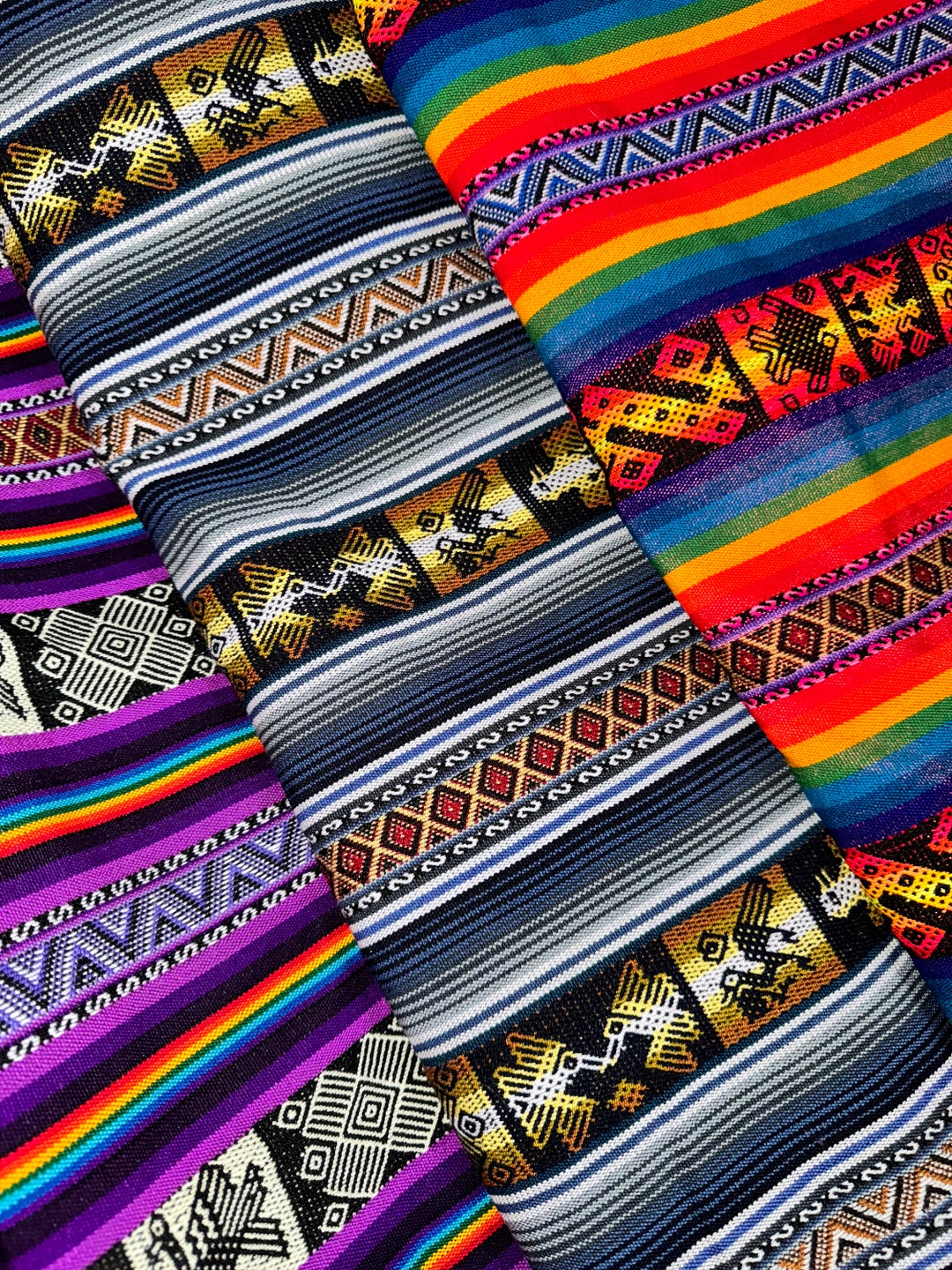 Peruvian Andean Altar Cloth. Ceremonial Cloth.shaman Altar Cloth. Mesa ...