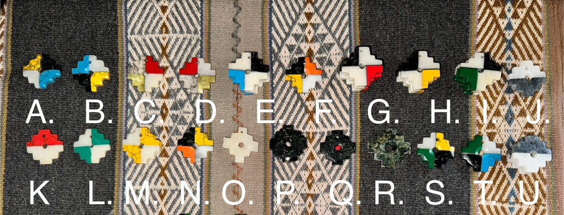 Inca Peruvian Cross/ Shaman Cross/ Southern Cross- Chakana With Suede ...
