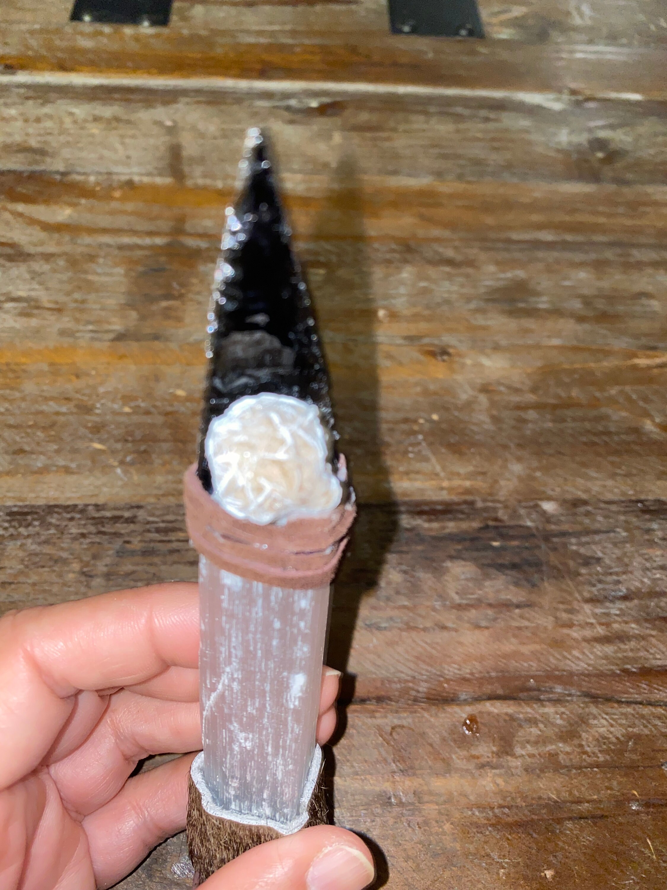 Ceremonial Athame/ Magical Wand Made With Selenite With - Etsy