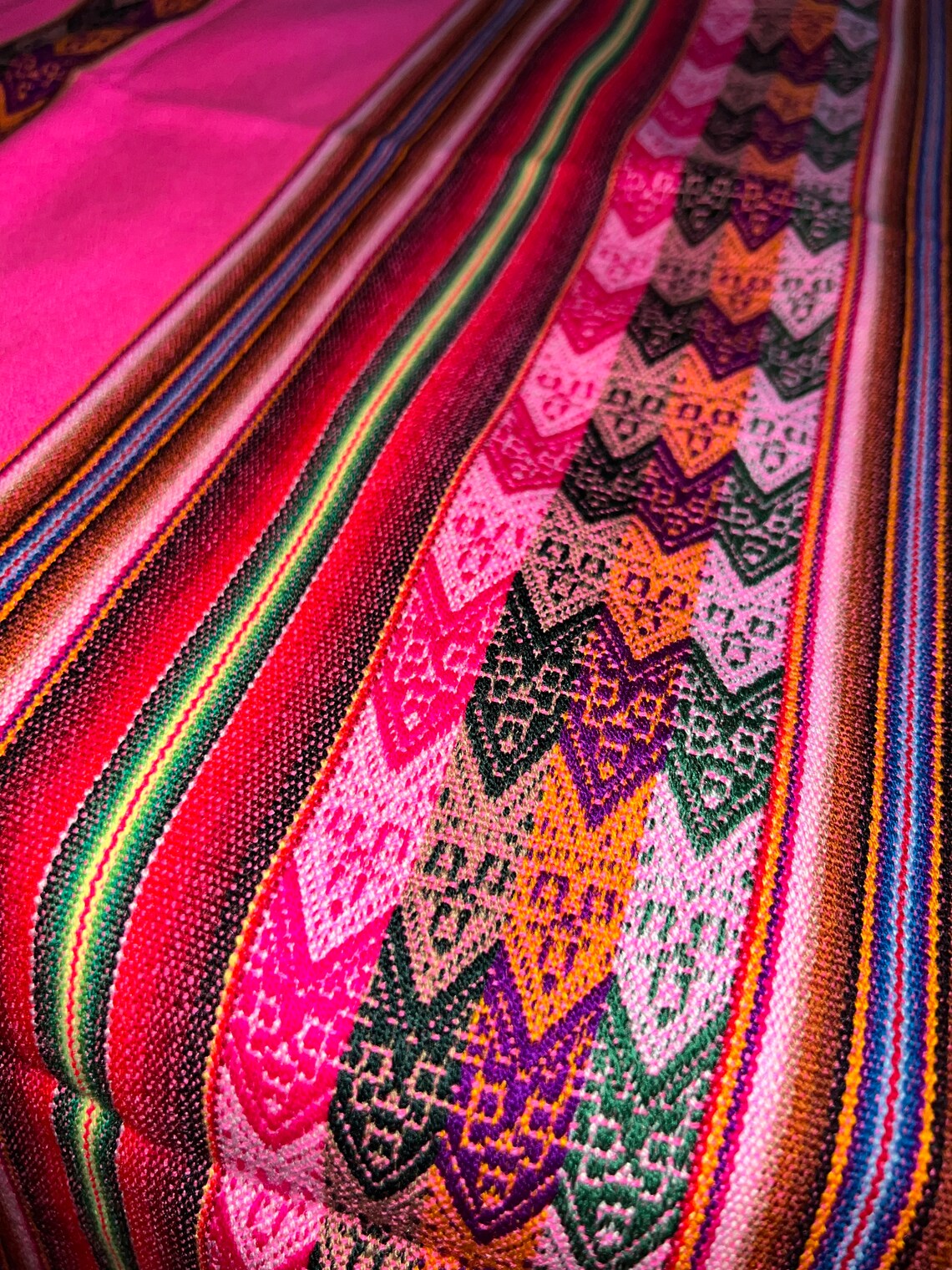 Peruvian Andean Altar Cloth. Ceremonial Cloth. Mesa Altar. Shaman Altar ...