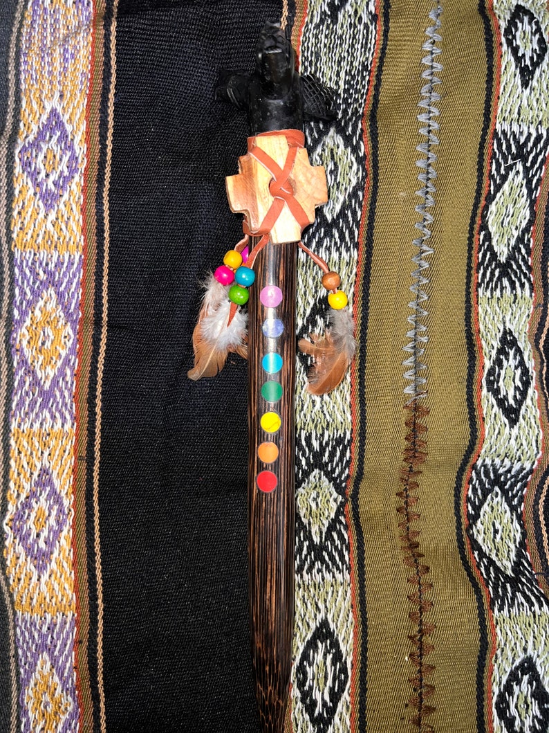 Shaman Staff. Powerful Peruvian Andean Staff. Shaman Tools. Power Staff ...