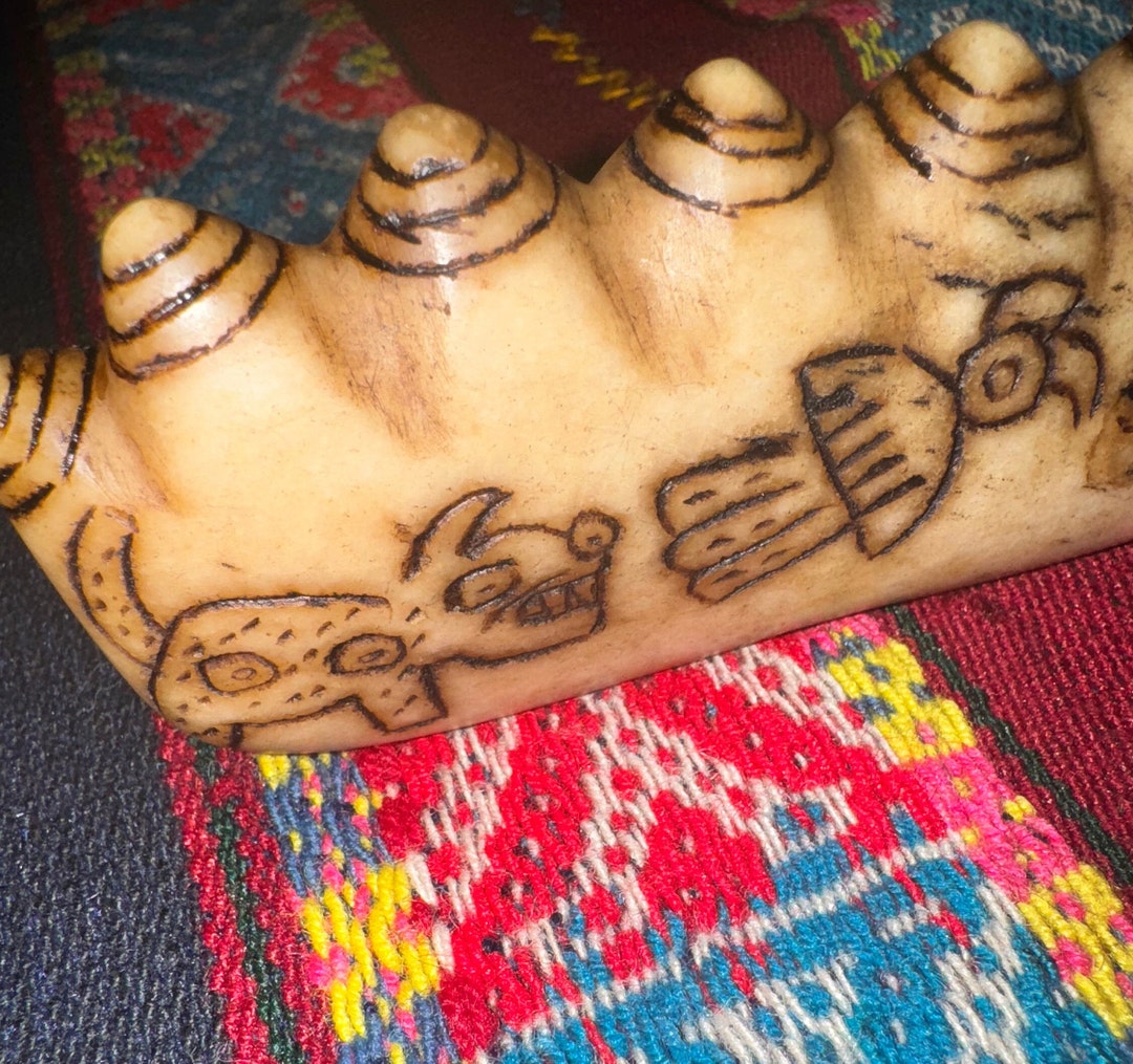 Unique Hand-carved Andean Trilogy Apus Illa. Represents Inca Trilogy ...