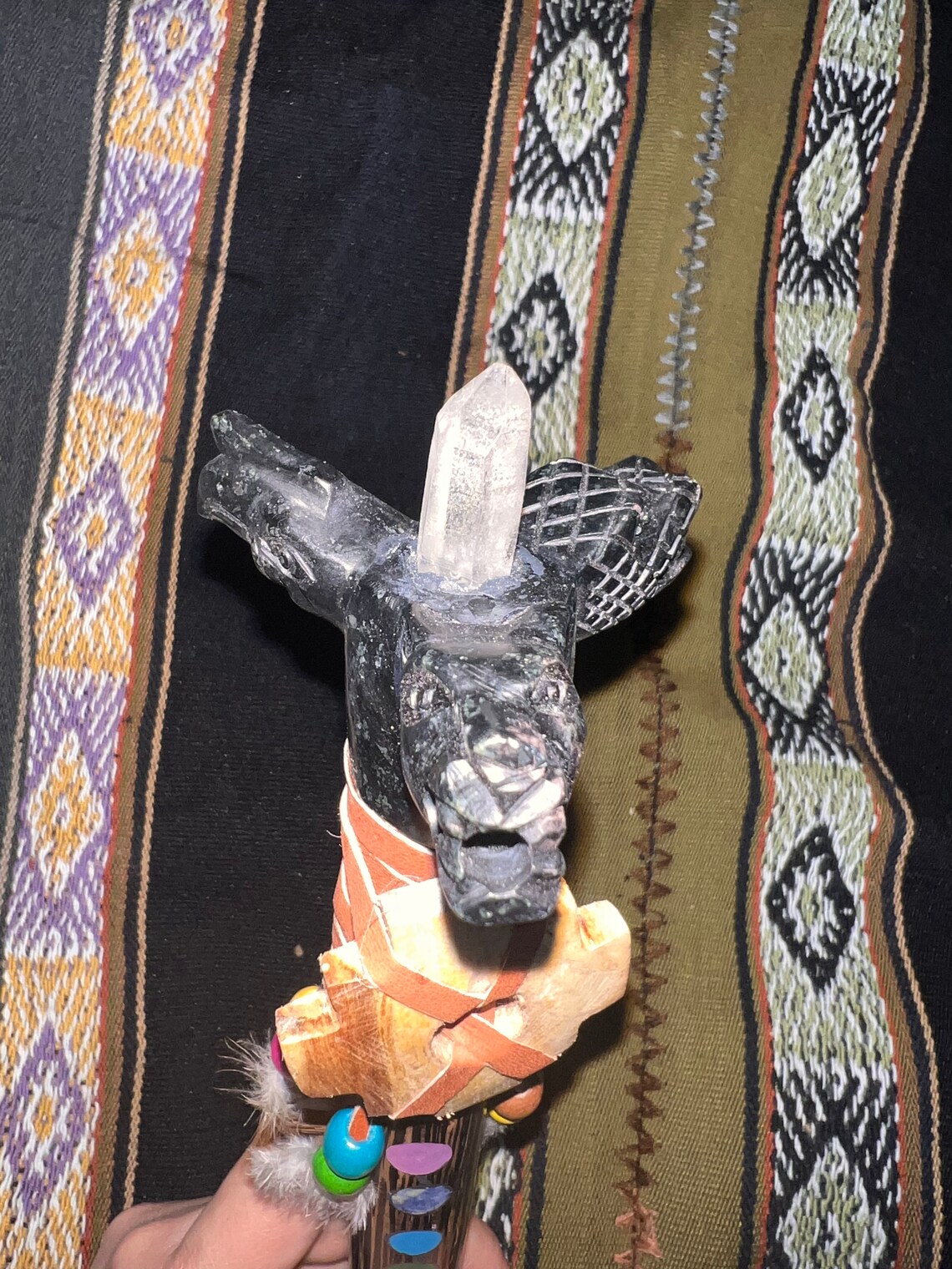 Shaman Staff. Powerful Peruvian Andean Staff. Shaman Tools. Power Staff ...