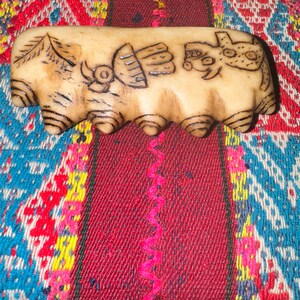 Unique Hand-carved Andean Trilogy Apus Illa. Represents Inca Trilogy ...