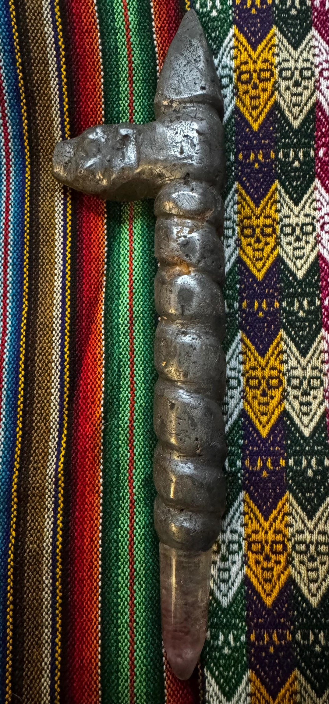 Rare Andean Ceremonial Axe Hand Carved in Peru Made From Jiwaya ...