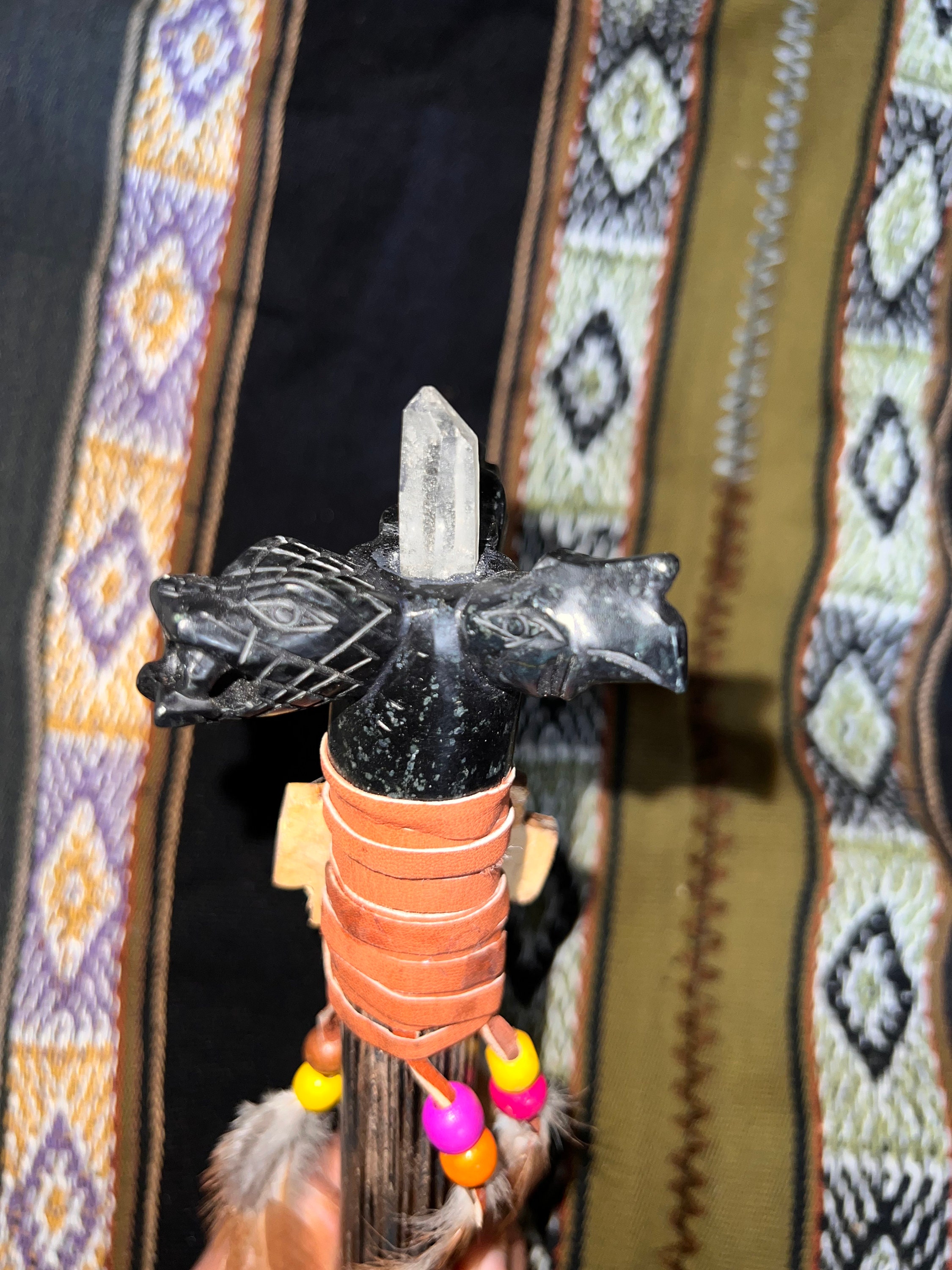 Shaman Staff. Powerful Peruvian Andean Staff. Shaman Tools. Power Staff ...