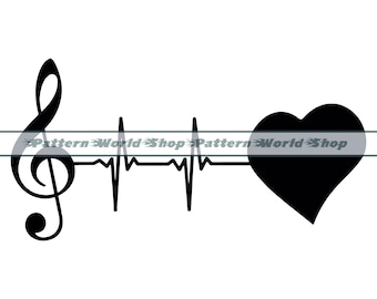 I Love Music SVG, Music Svg, Music Logo Svg, Music Clipart, Music Files ...