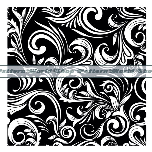 Tooled Leather Pattern Floral SVG - Etsy