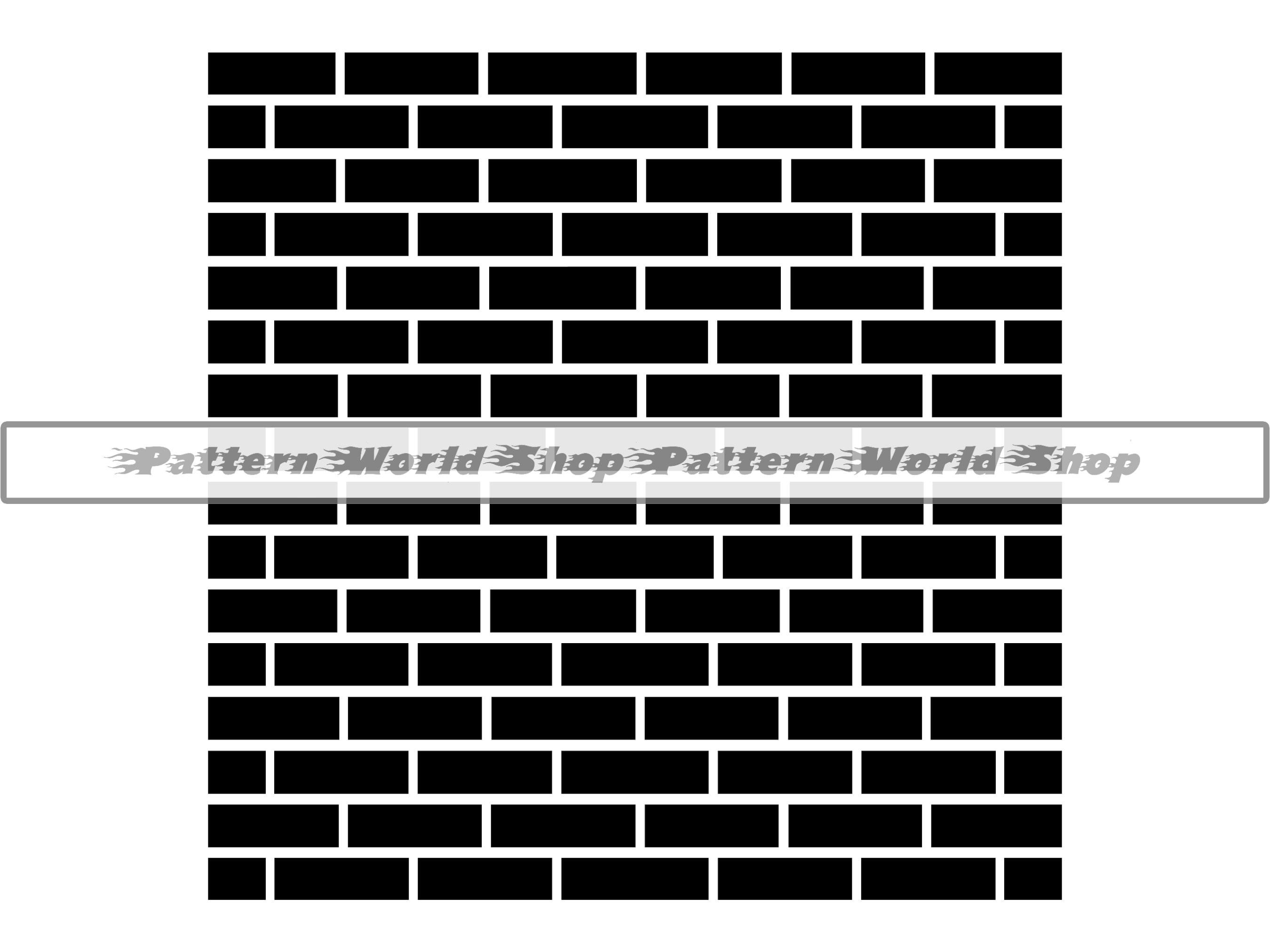 Brick Wall SVG Brick Pattern SVG Brick Pattern Background - Etsy