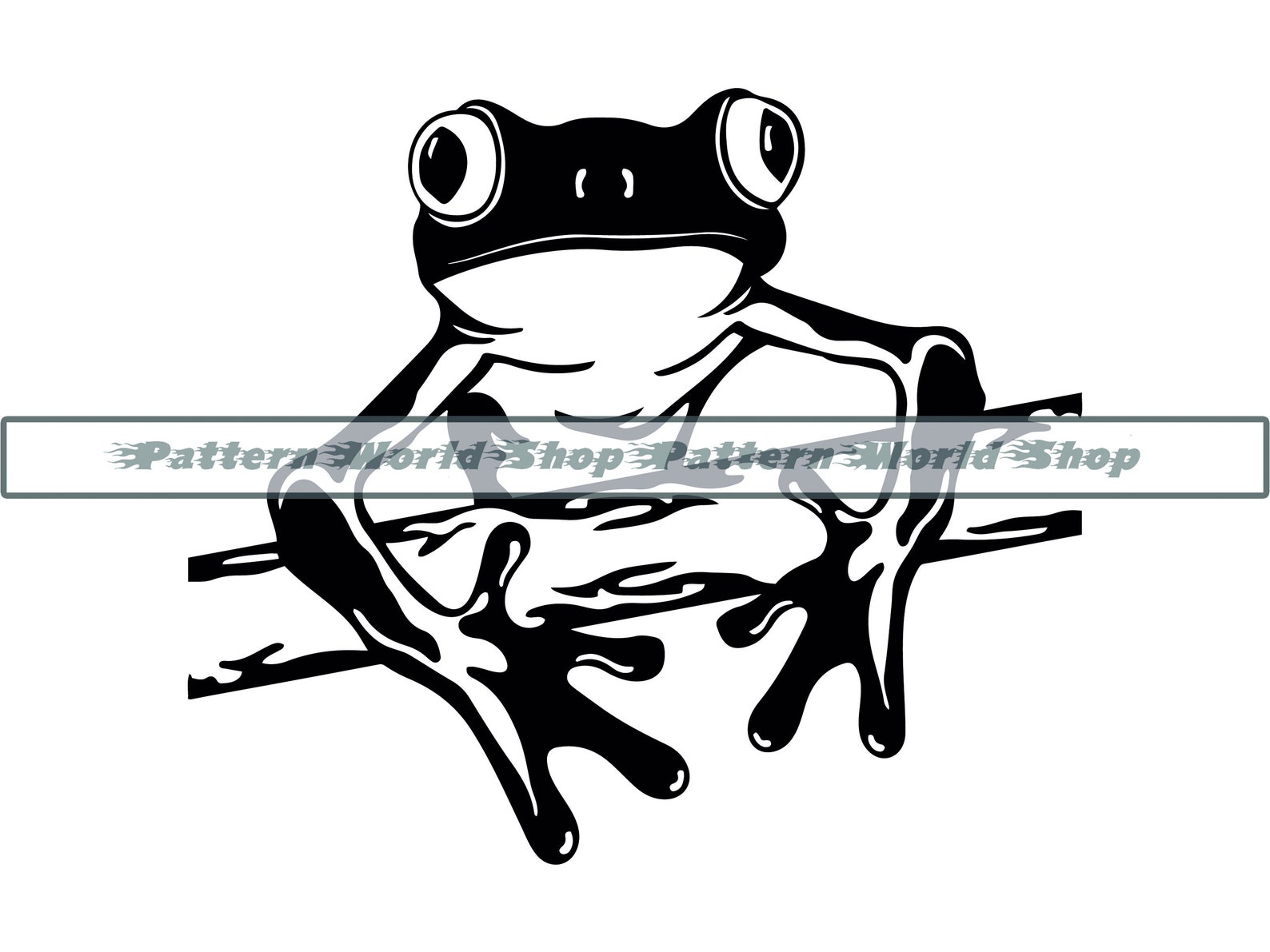 Peeking Frog SVG Frog SVG Frog on Tree SVG Frog Clipart - Etsy