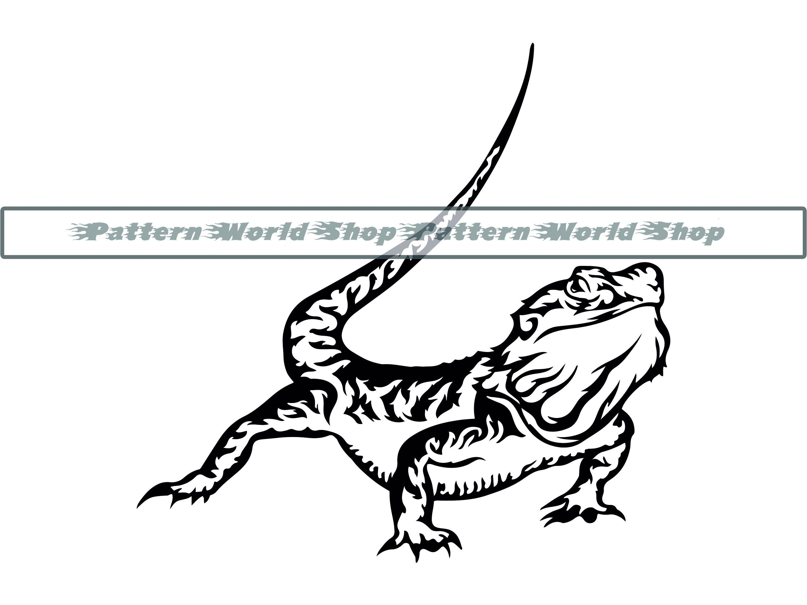 Lizard SVG Reptile SVG Lizard Clipart Lizard Files for - Etsy Australia