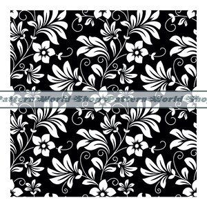 Western Tooled Leather Pattern Floral SVG - Etsy