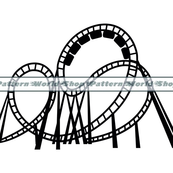 Roller Coaster - Etsy