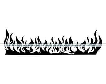 Flames SVG, Fire Svg, Flame Svg, Flames Clipart, Flames Files for ...