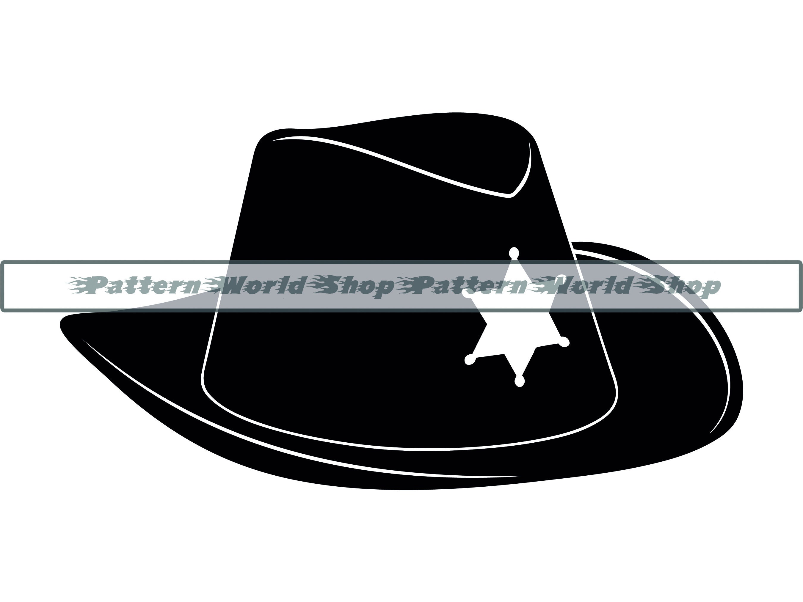 Sheriff Hat SVG, Sheriff Svg, Police Svg, Trooper Hat Svg, Sheriff Hat ...