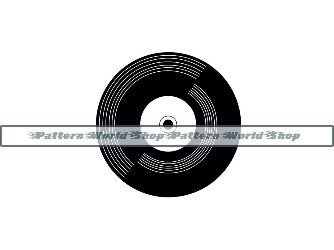 Vinyl Record SVG, Vinyl Record PNG, Vintage Record SVG, Vinyl Record ...