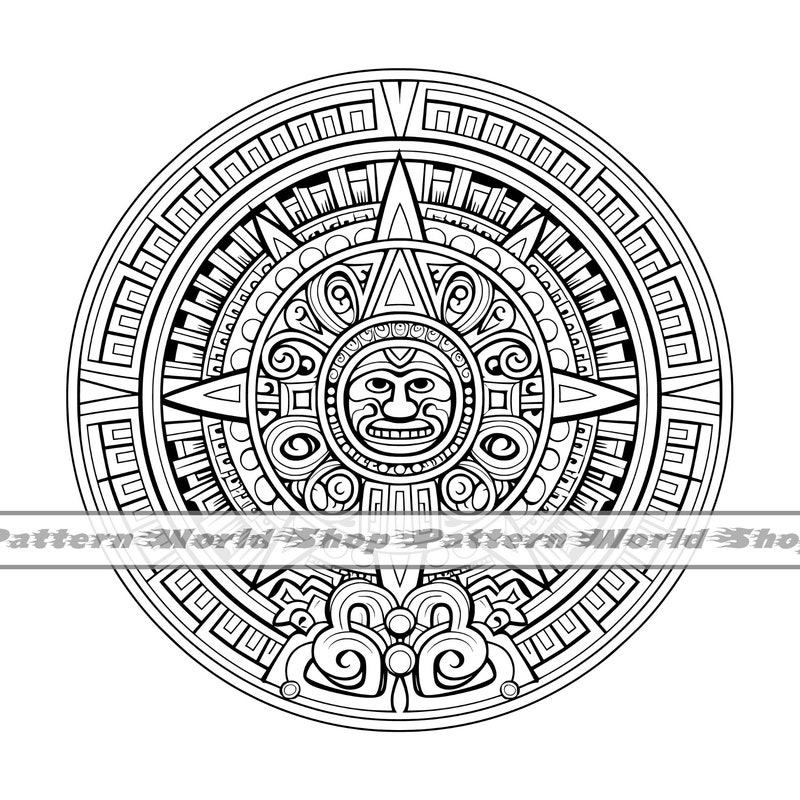 Aztec Svg - Etsy