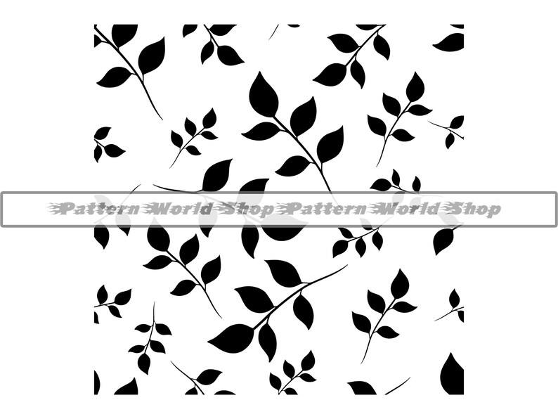 Leaves Pattern 2 SVG Leaf Pattern SVG Leaves Svg Leaves - Etsy
